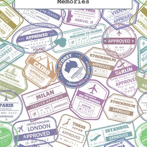 Digital Travel Journal for 14 Days of Travel! **DIGITAL/PRINTABLE/PDF ...