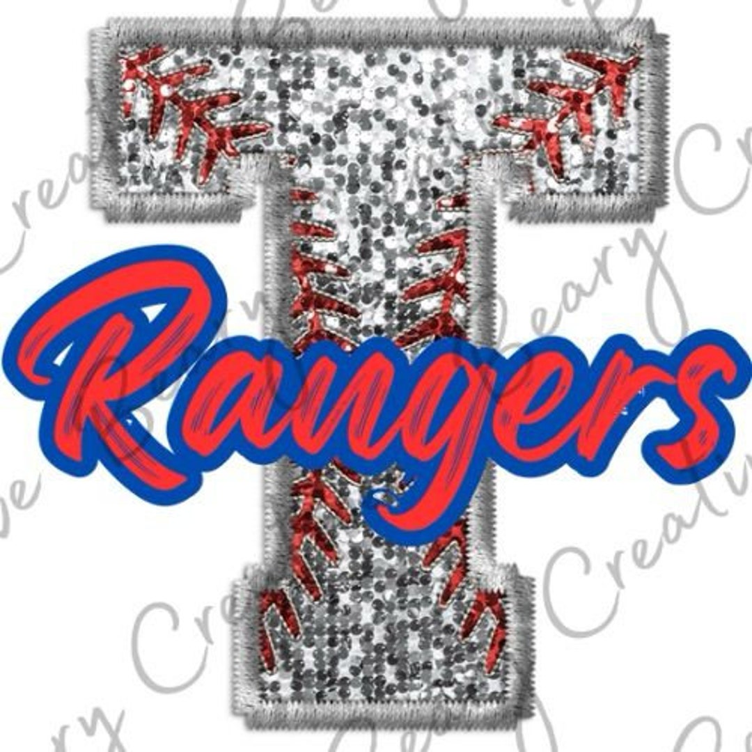 DTF Transfers Texas Rangers Inspired Iron on Ready-to-press Transfers ...
