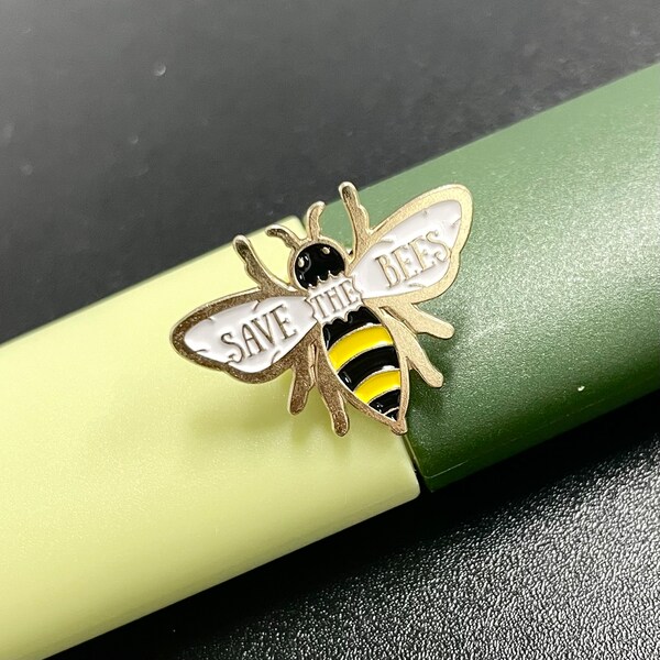 Bee Enamel Pin - Etsy