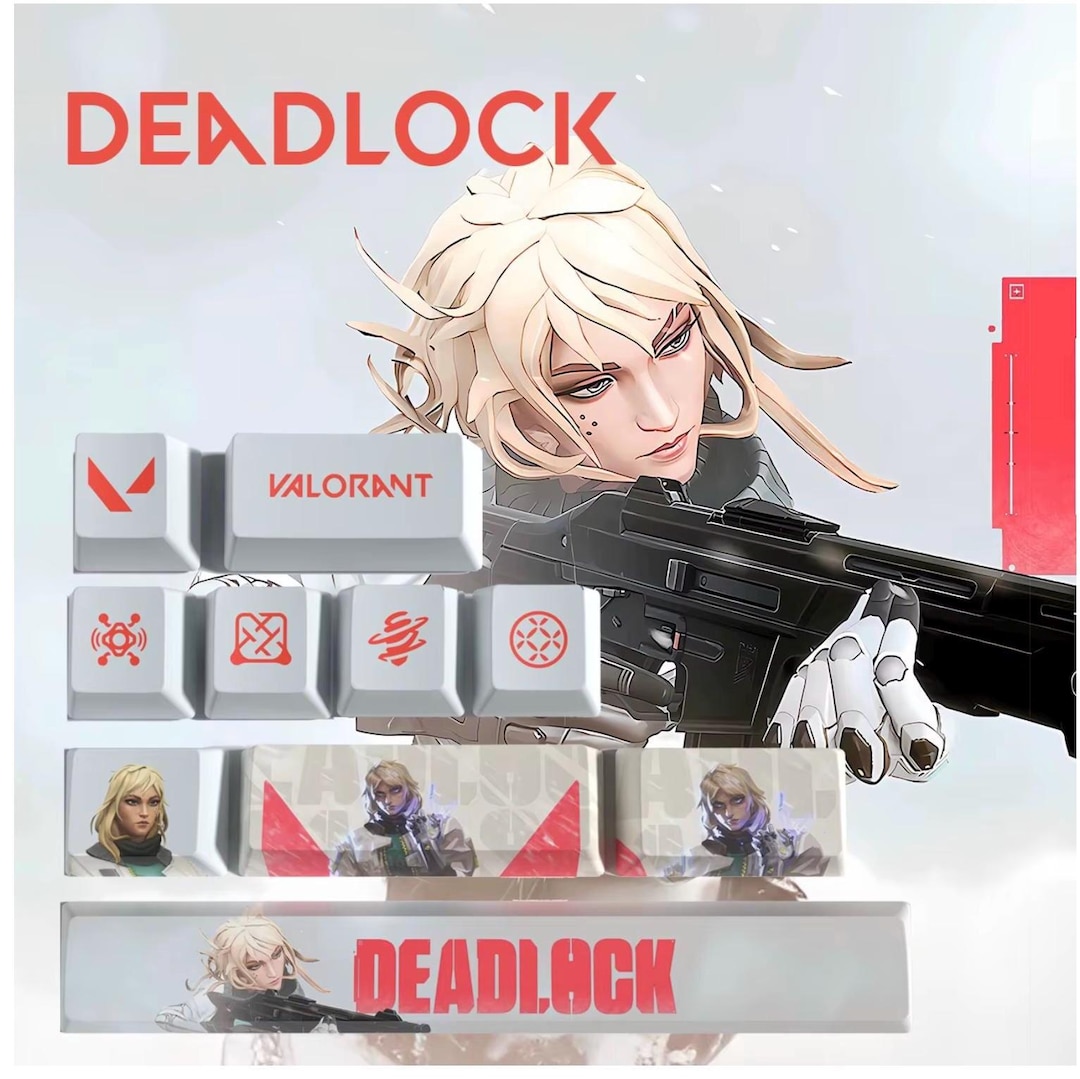 Valorant Deadlock Keycaps | OEM Profile | Gaming | Anime | Custom - Etsy