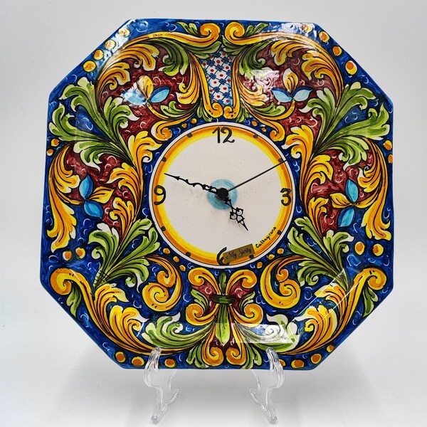 Ceramic Clock - Etsy