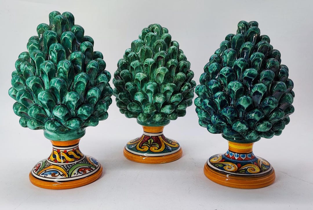 Handcrafted Ceramic Pine Cone - A Stunning Art Piece for Home Decor ...