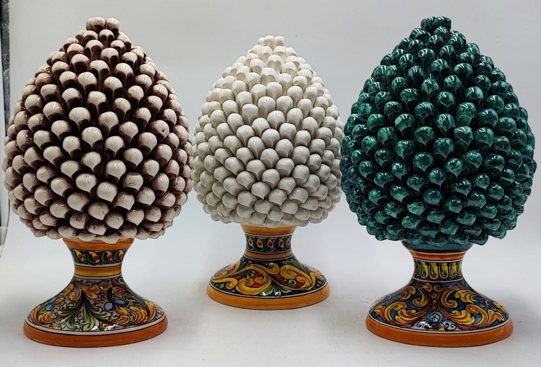 Handcrafted Ceramic Pine Cone - Stunning Art Piece for Home Decor ...