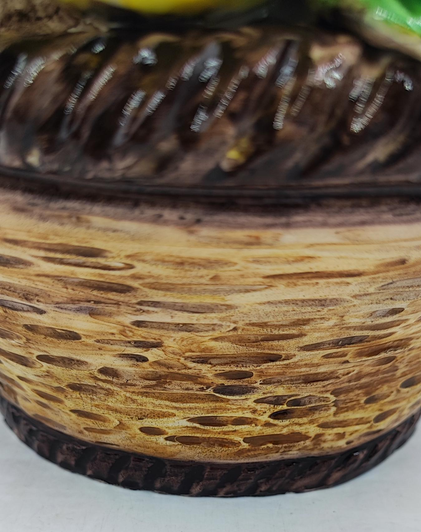 Handmade Sicilian Ceramic Cachepot – Caltagirone Majolica Planter - Etsy
