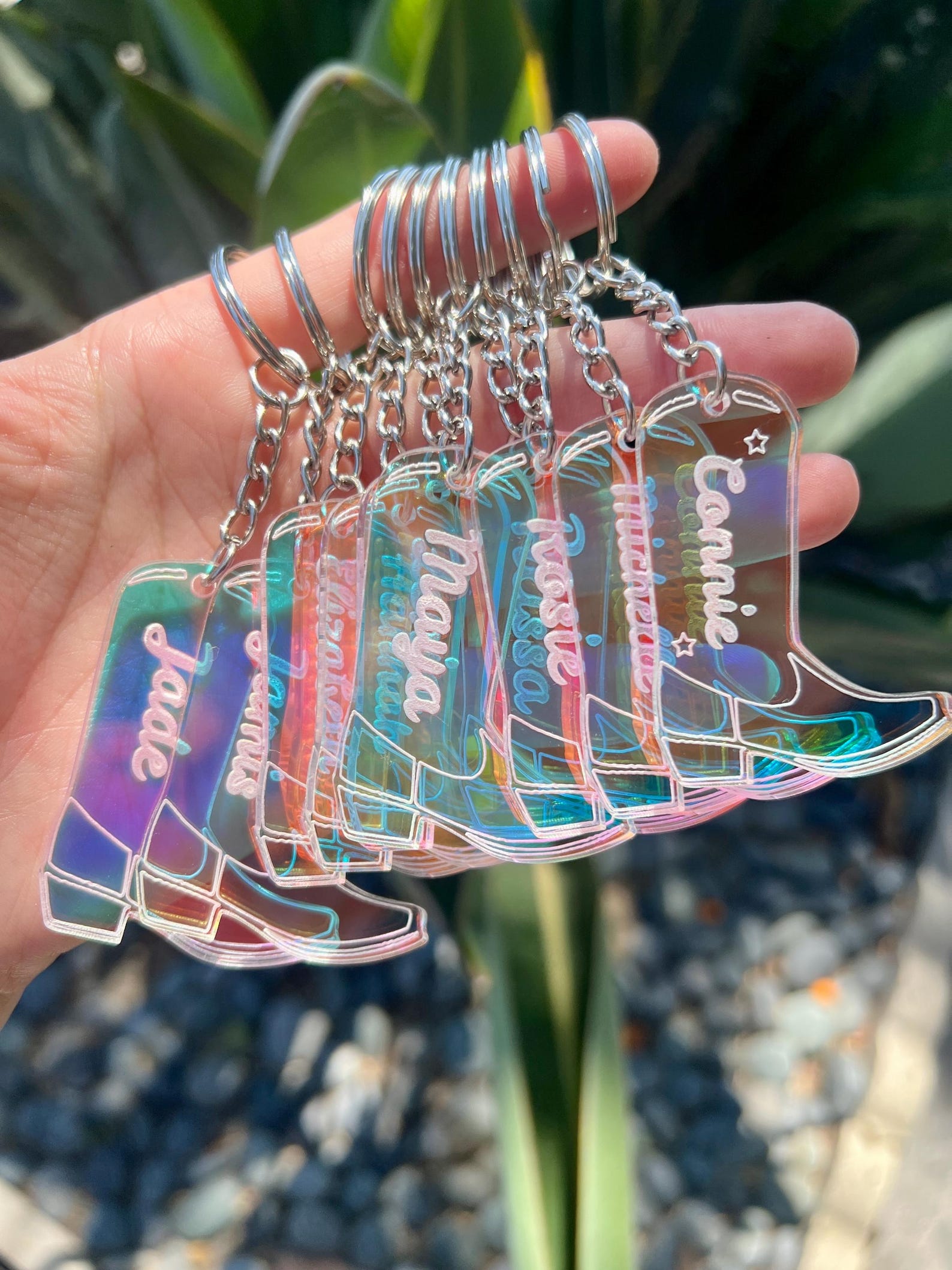 Personalized Keychains Fun Bachelorette Party Favors Last Rodeo Bridal ...