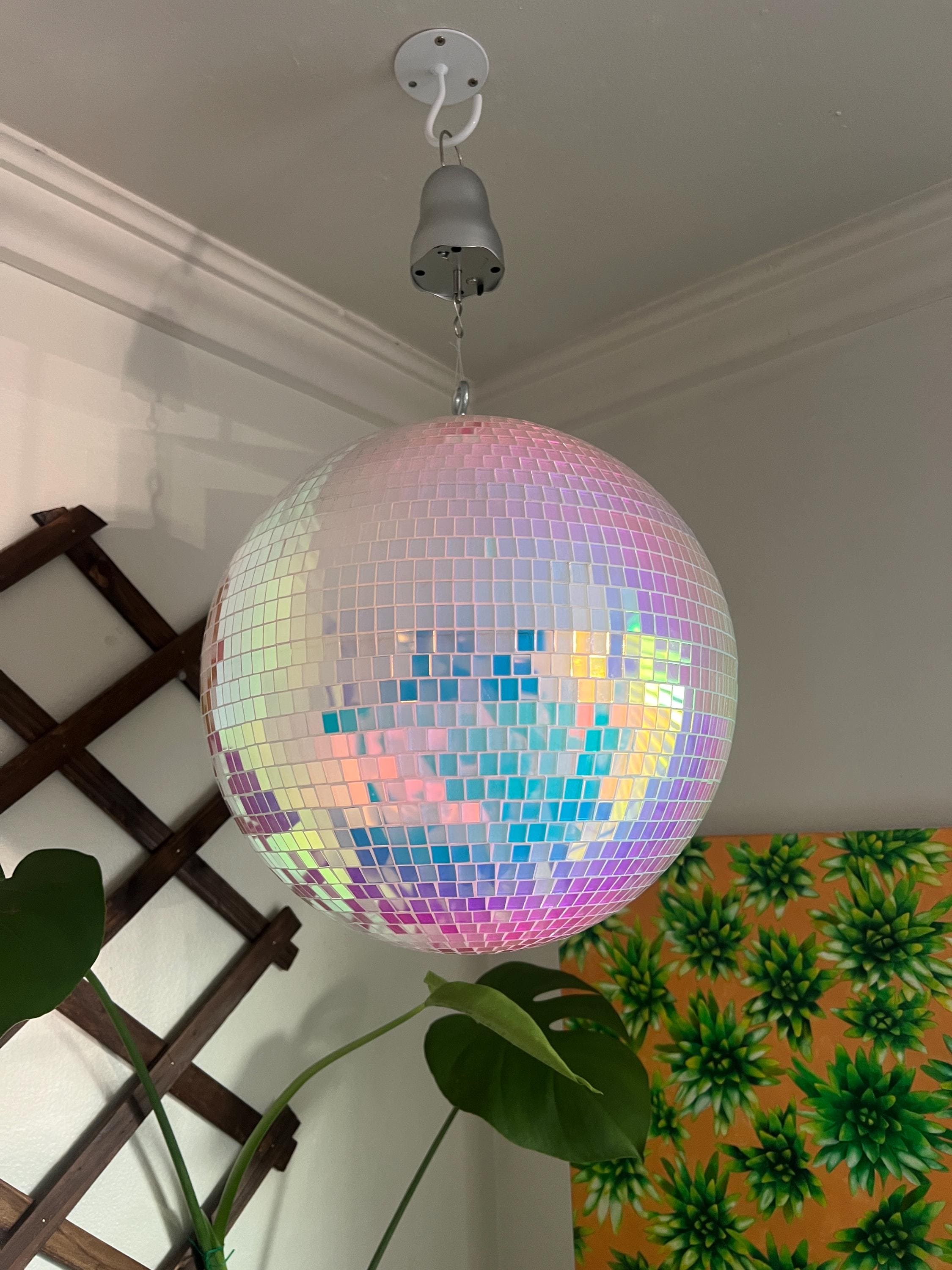 12 Inch Disco Ball Iridescent Decor Disco Balls Disco Holographic ...