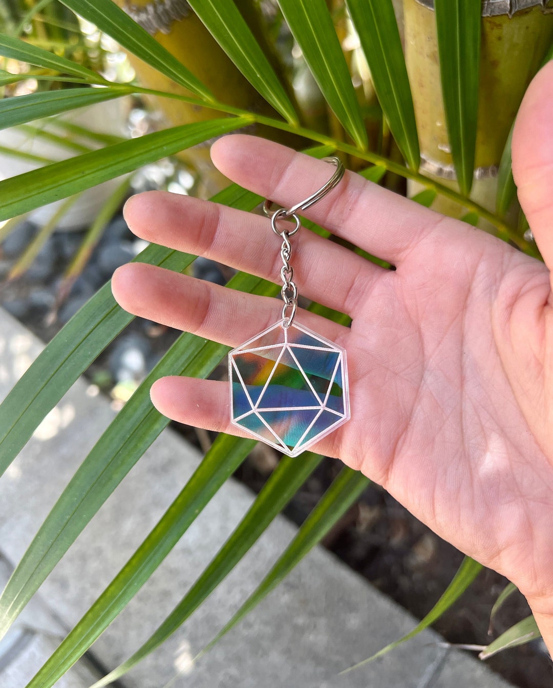 ODESZA Keychain Iridescent Color Changing Keychain EDM Accessories ...