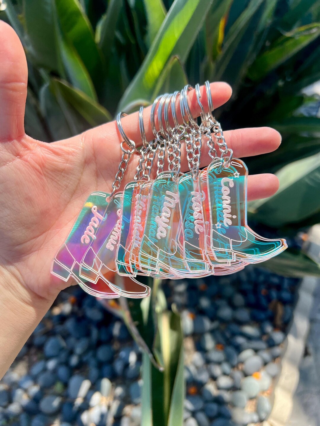 Personalized Keychains Fun Bachelorette Party Favors Last Rodeo Bridal ...