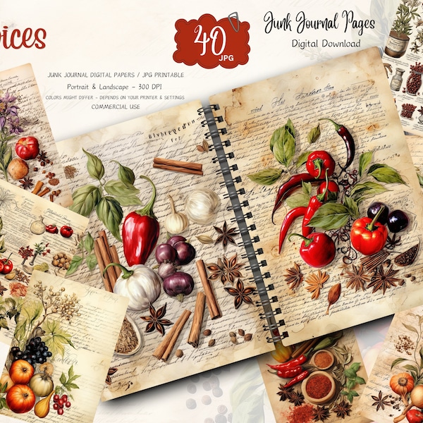 Cooking Scrapbook - Etsy