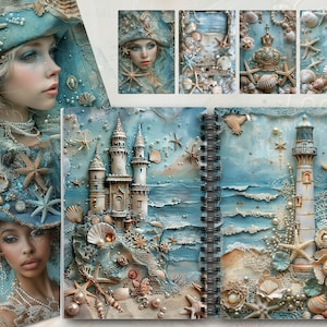 Vintage Nautical Junk Journal Pages: Sea Ephemera (digital Download) - Etsy