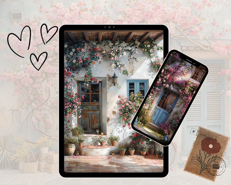 Junk Journal Kit Vintage Doors, Shabby Chic Windows Ephemera Collage ...