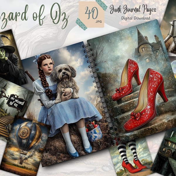 Wizard of Oz Art - Etsy