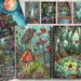 Funky Fairies Junk Journal Kit: Watercolor Collage (digital Download ...