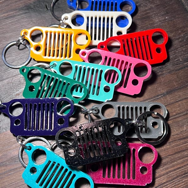 Jeep Keychain - Etsy