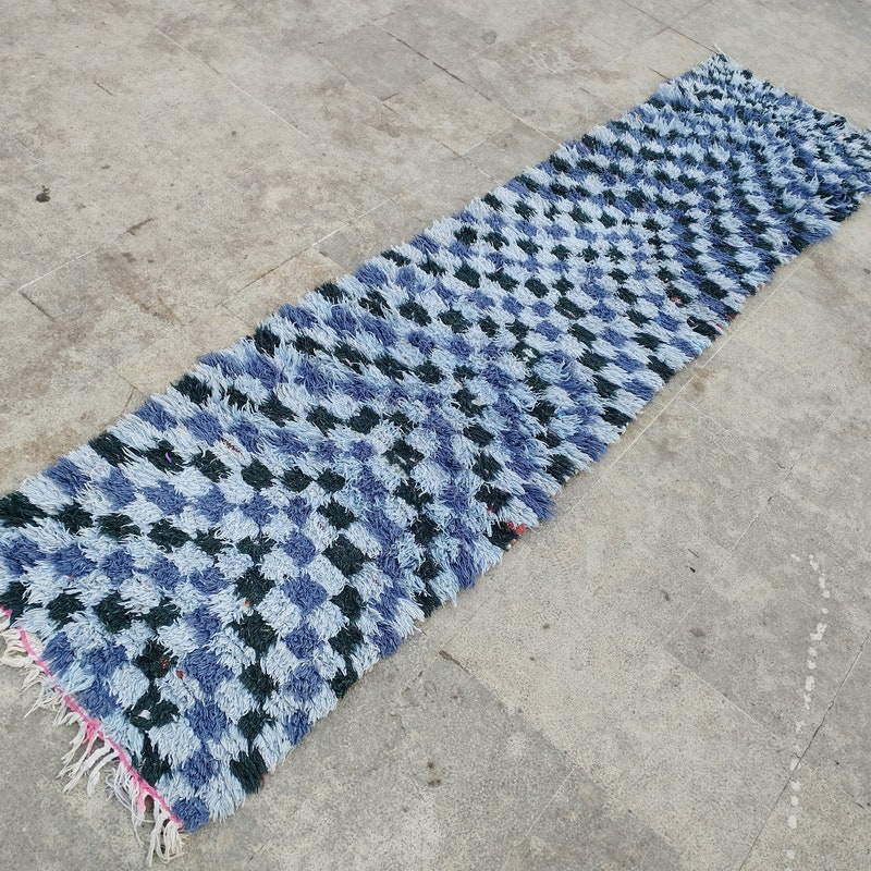 Checkered Rug - Etsy