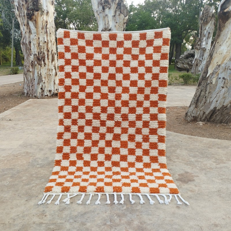 Checkered Rug - Etsy Australia