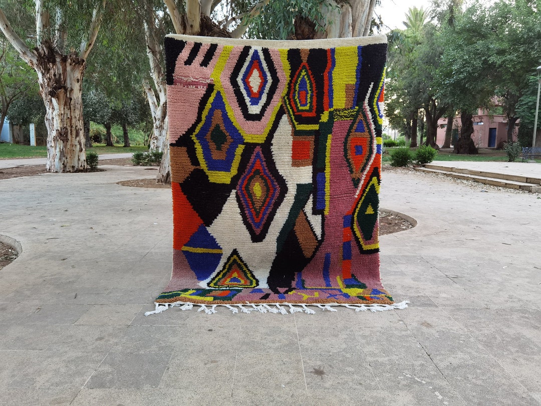 Beautiful and Amazing Benny Warren Rug, Handmade Rug, Home Decor ...