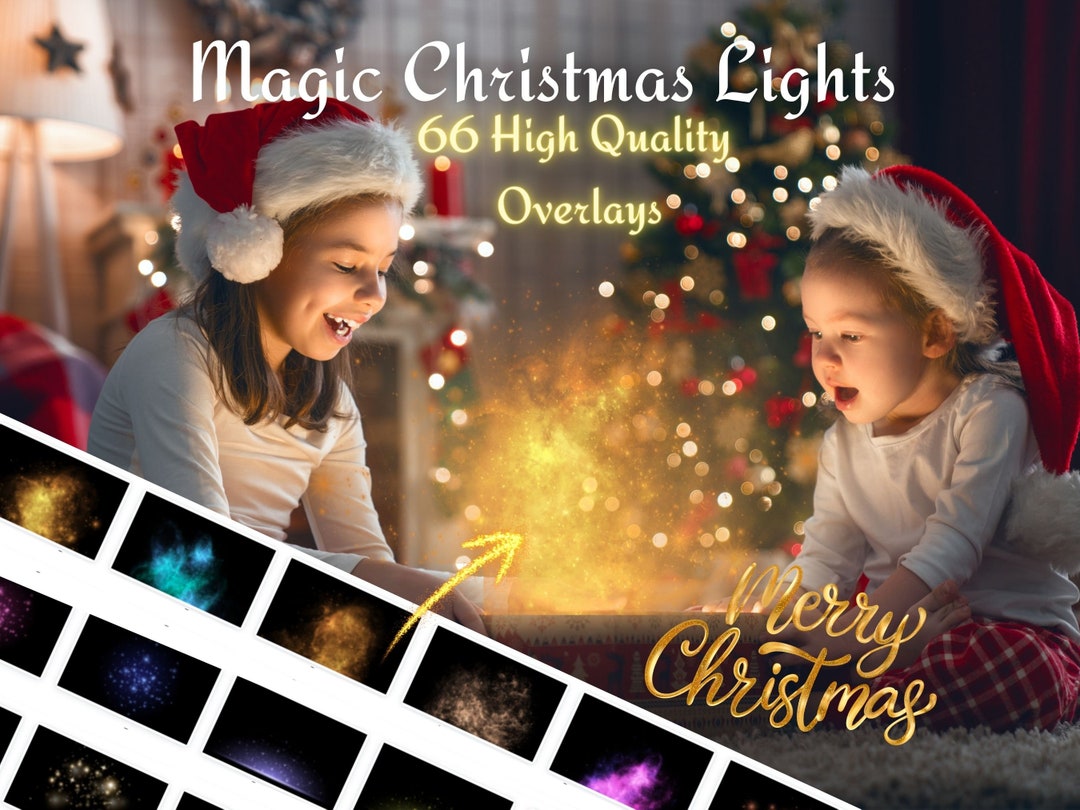 66 Magic Lights Overlays Gift Lights Overlays magic - Etsy UK