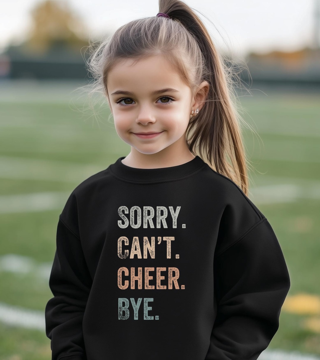 Youth Cheerleading Sweatshirt, Cheer Girl Crewneck, Competitive ...