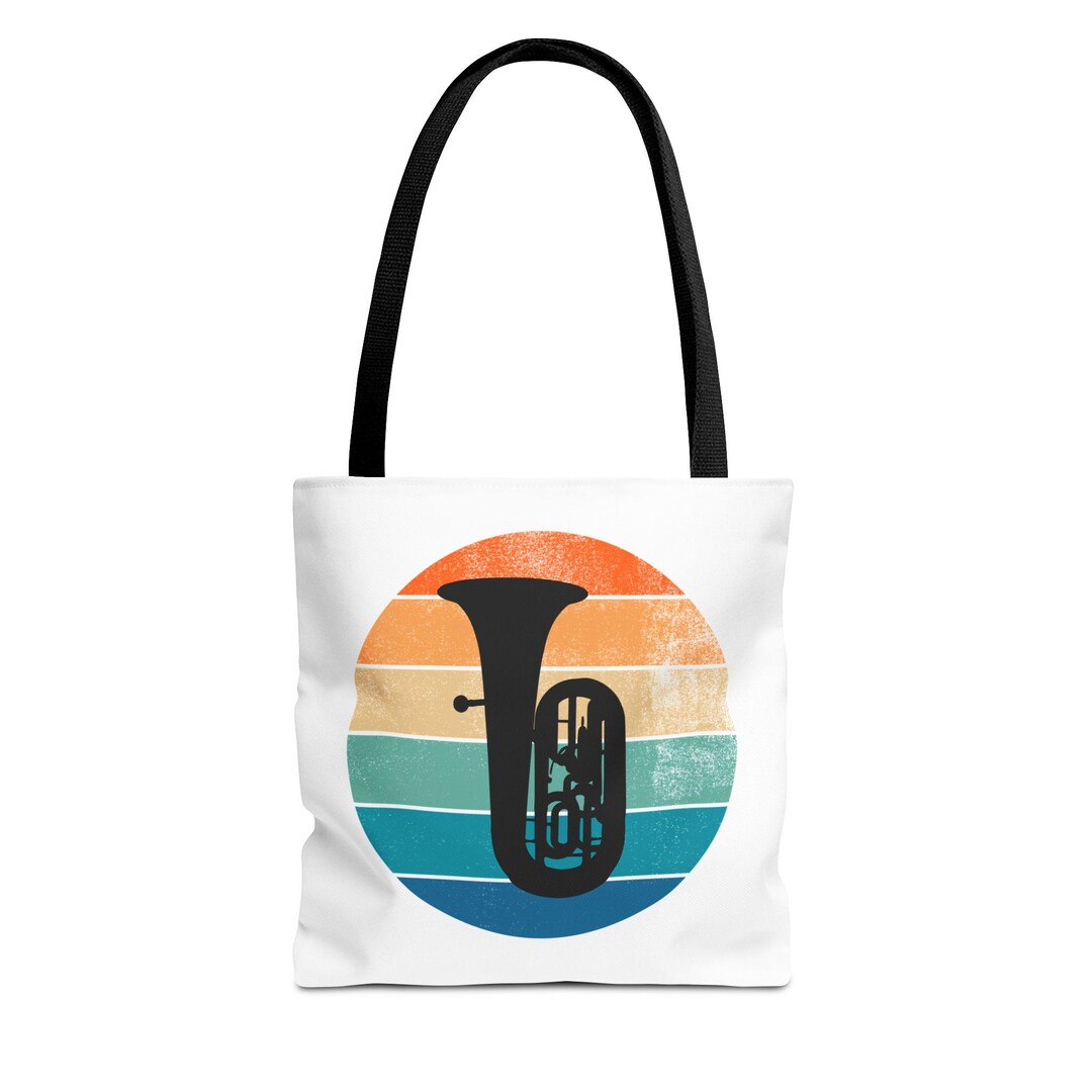 Tuba Tote Bag, Tuba Bag, Tuba Teacher Gift, Gift for Tuba Student ...