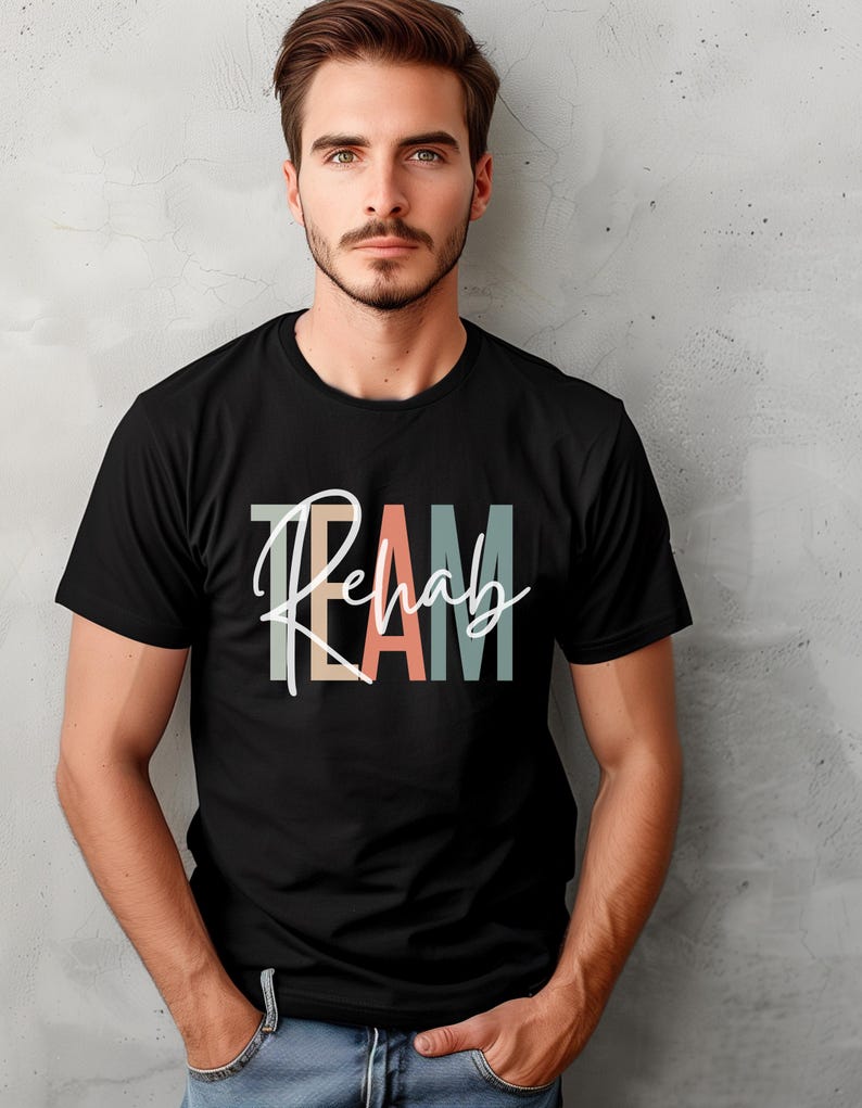 Rehab Squad Shirts, Rehabilitation Crew Tshirts, Matching Rehab Shirts ...