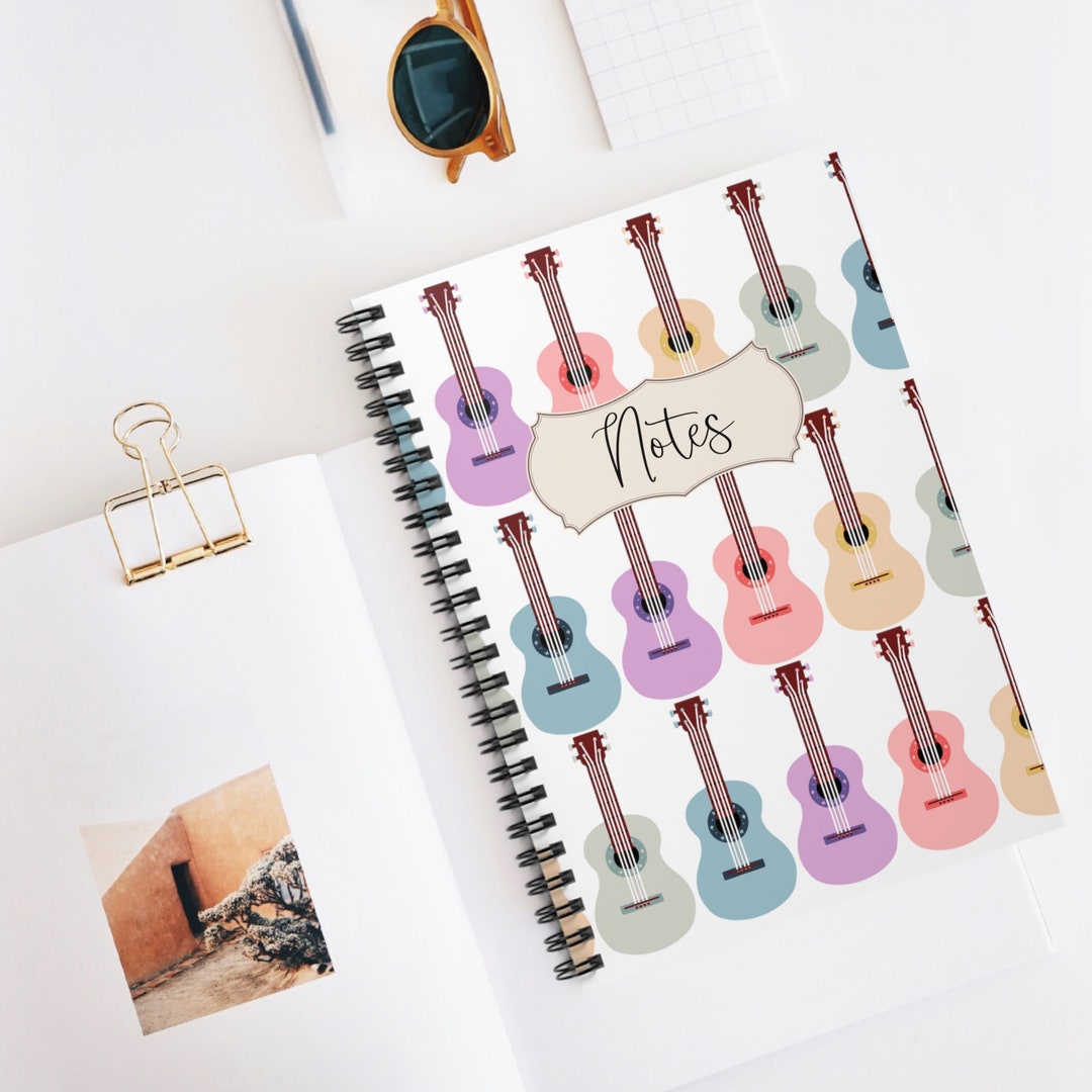 Guitar Notebook, Classical Guitar Notebook, Guitar Journal, Guitar ...