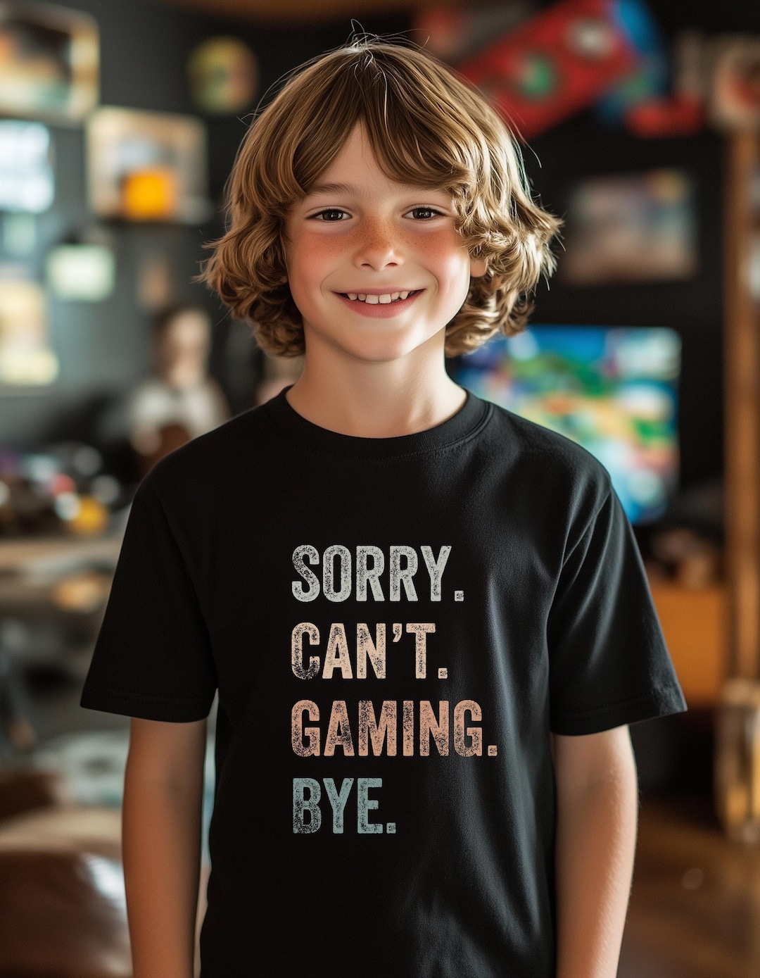 Game Lover Boy Shirt, Sorry Can't Gaming Bye, Gaming Shirt, Gamer Gift ...