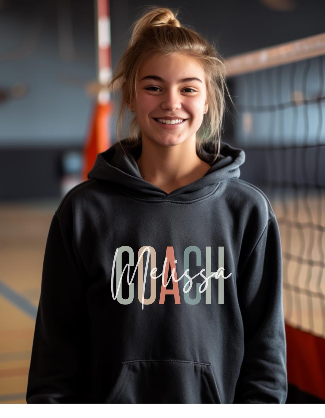 Coach Name Hoodie Personalized, Coaching Hoodie, Custom Coach Hoodie ...