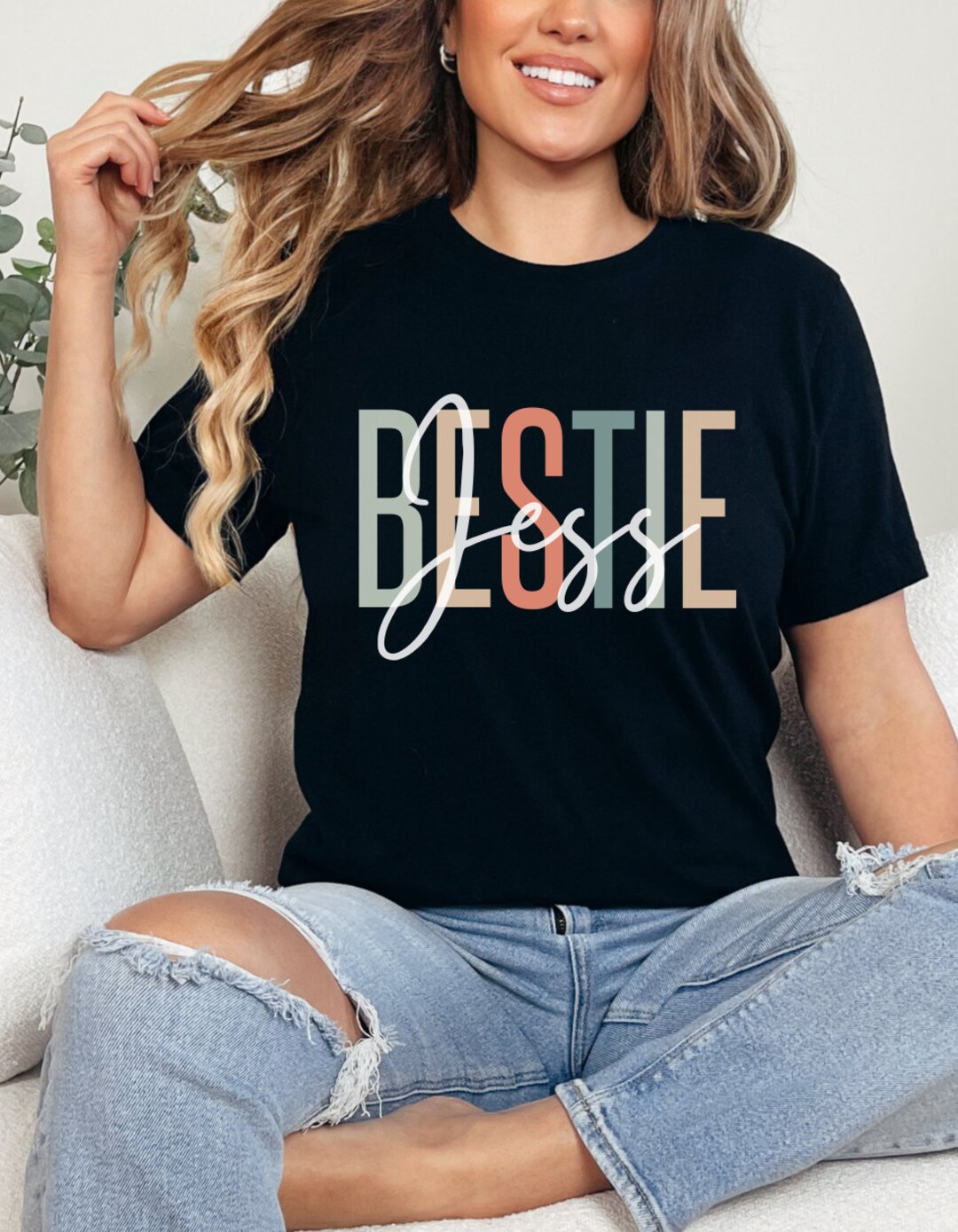 Besties Shirts, Besties Matching Shirts, Besties Match Shirt, Tee-shirt ...