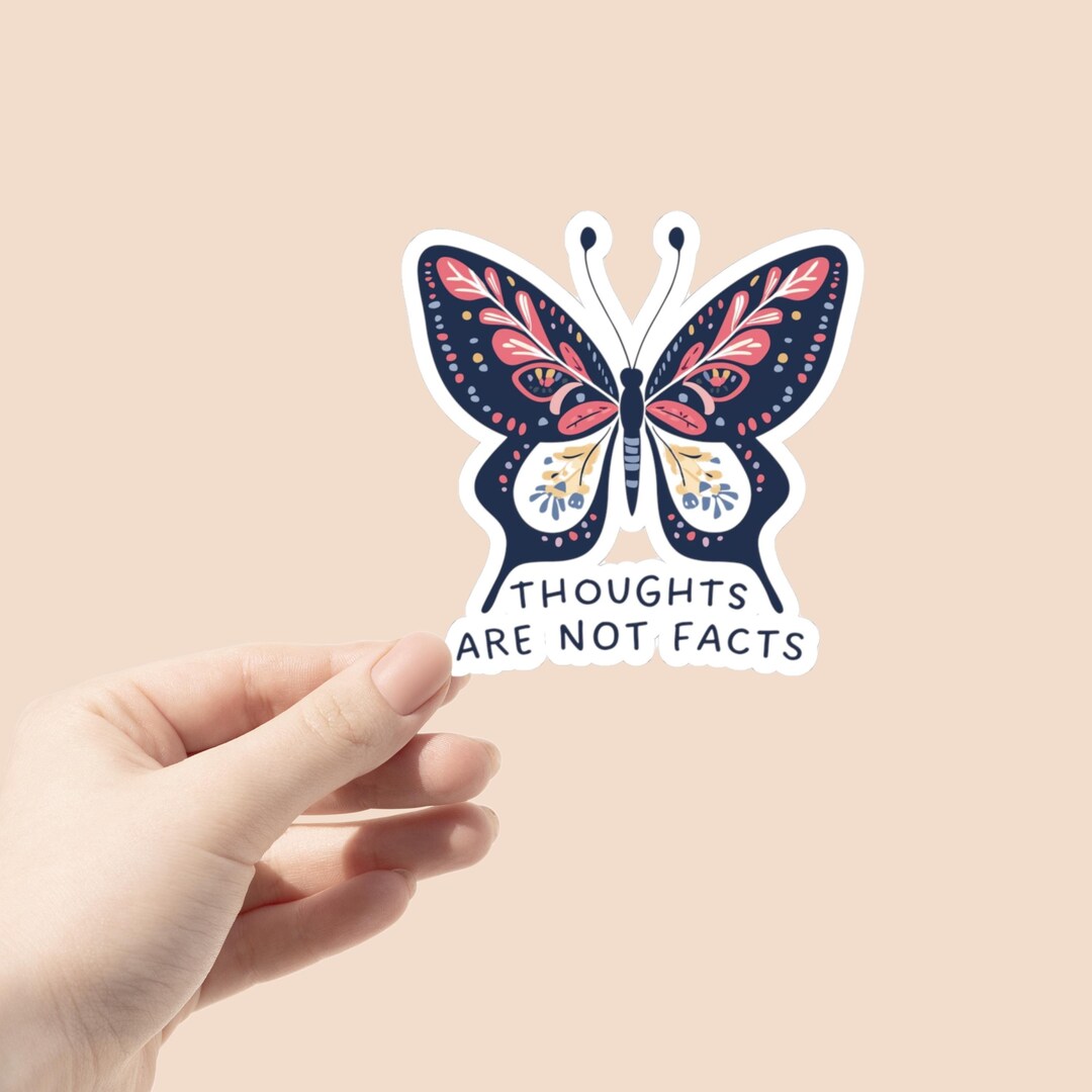 Thoughts Are Not Facts Sticker, Things I Can Control, Inspiring Sticker ...