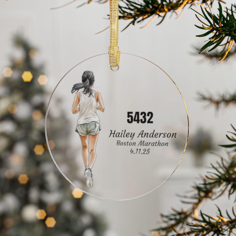 Runner Ornament - Etsy