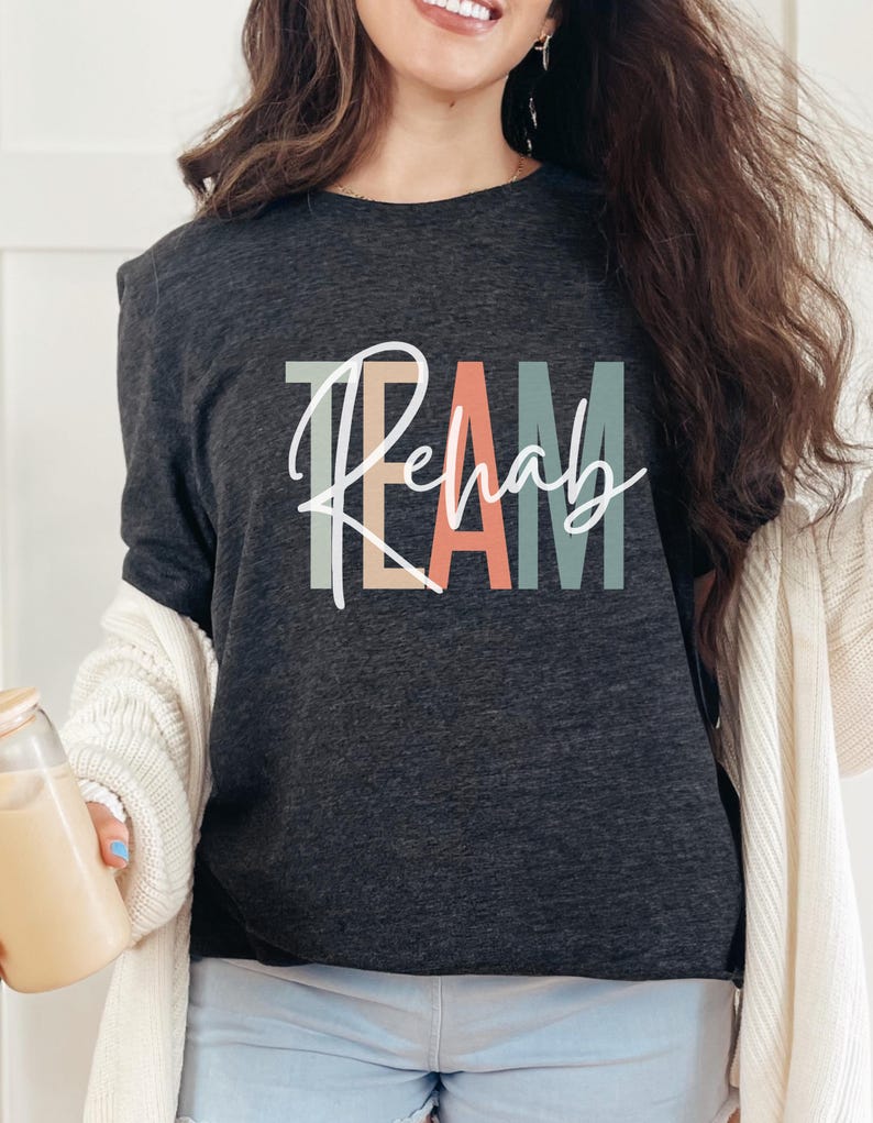Rehab Squad Shirts, Rehabilitation Crew Tshirts, Matching Rehab Shirts ...