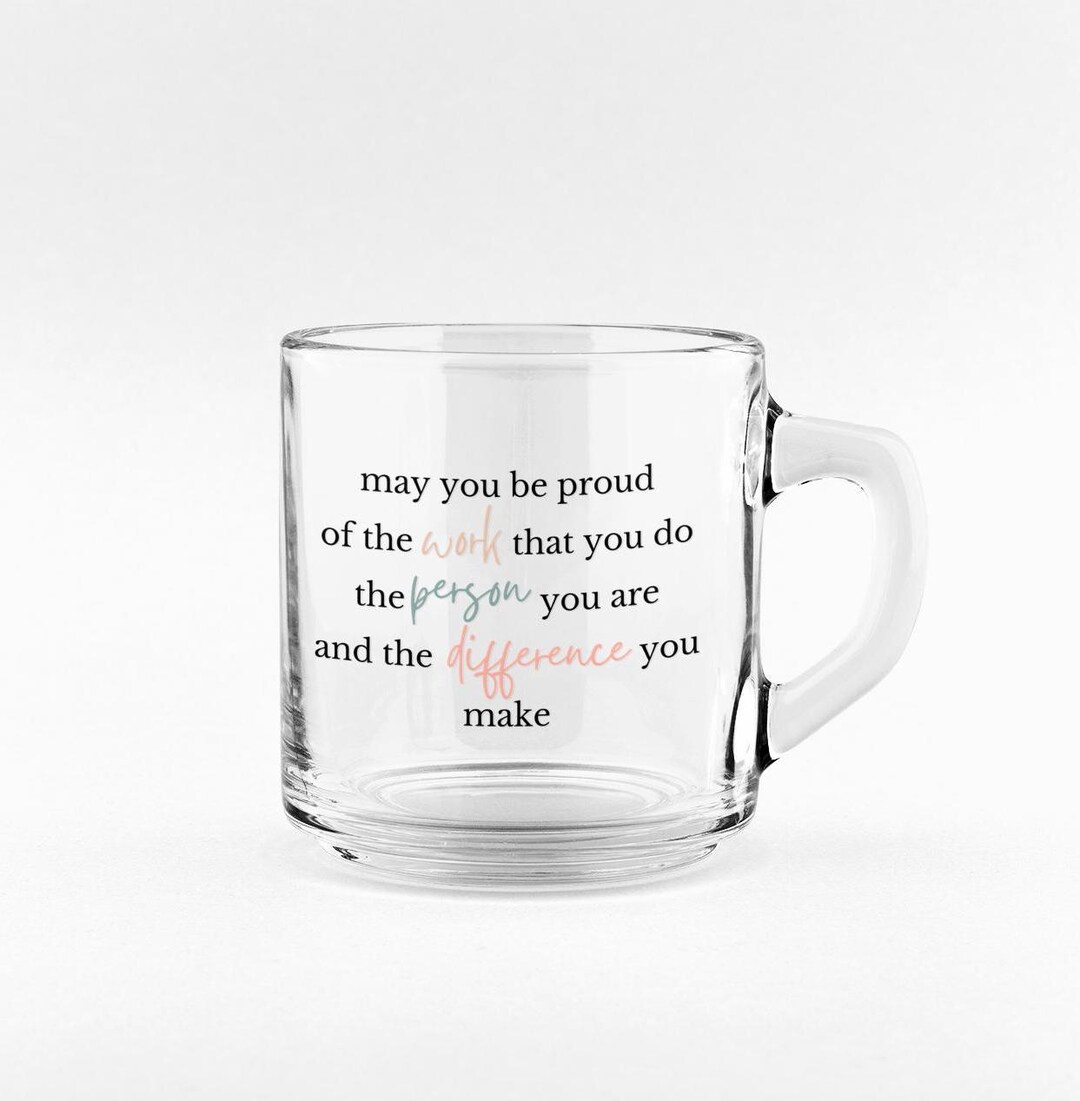 May You Be Proud of the Difference You Make Mug, Gift to Say Thanks ...