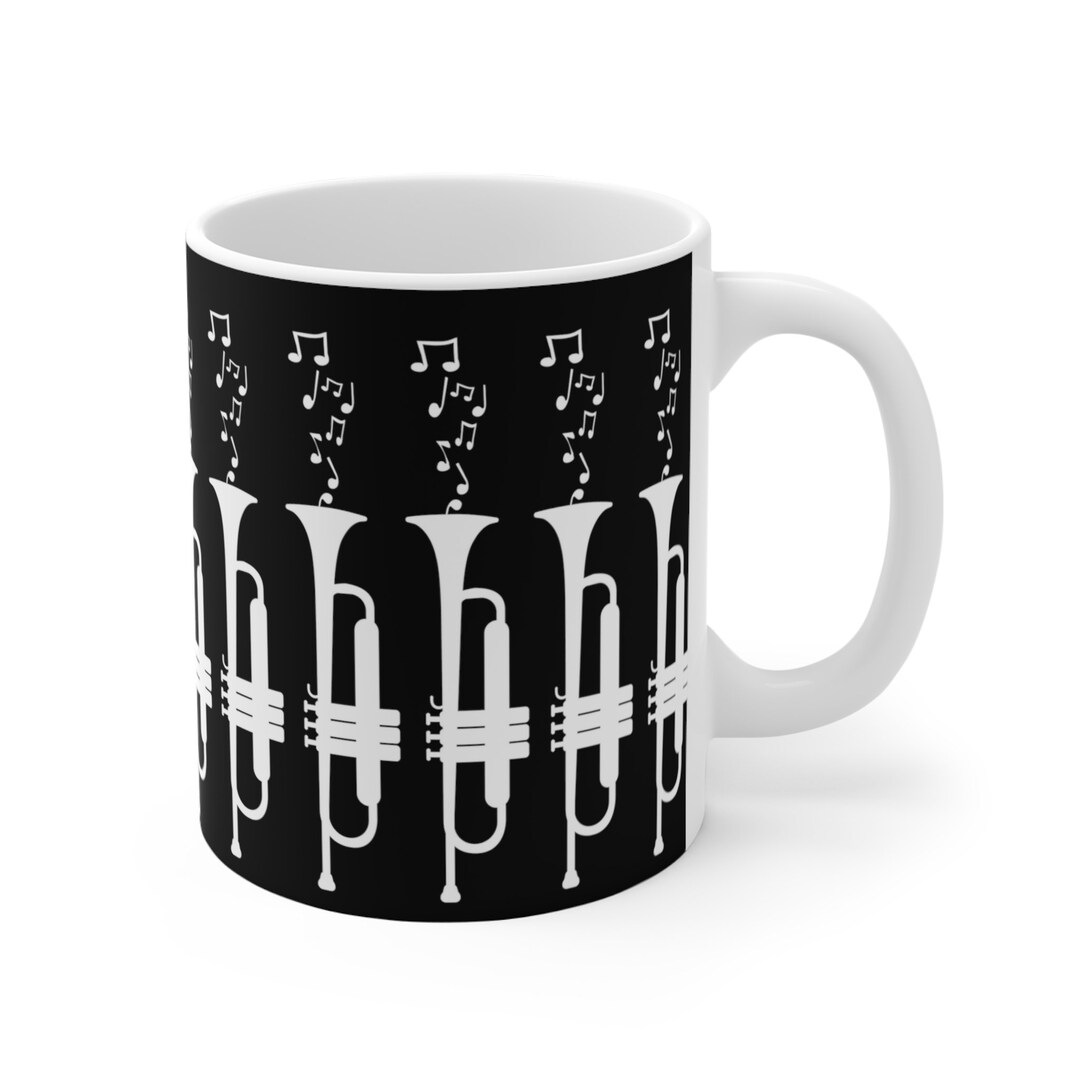 Trumpet Mug, Trumpet Gift, Trumpet Player Gift, Trumpet Lover, Trumpet ...