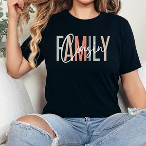 Family Squad Shirts, Custom Family Shirts, Personalized Family Shirts ...