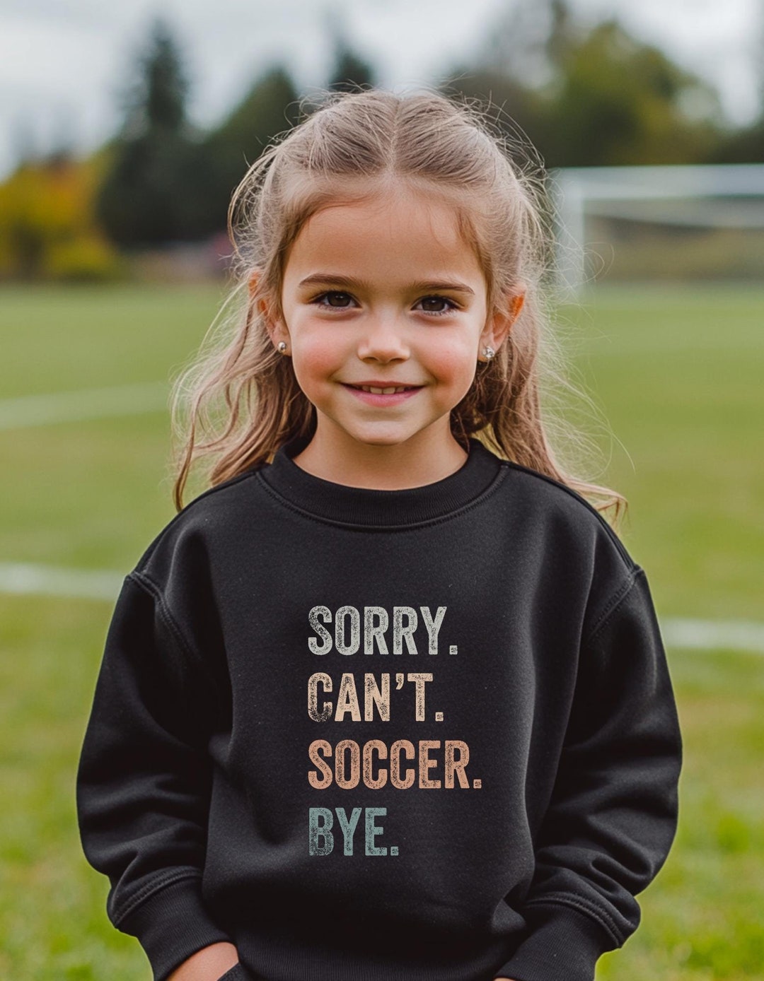 Youth Soccer Sweatshirt, Soccer Girl Crewneck, Competitive Soccer Girls ...