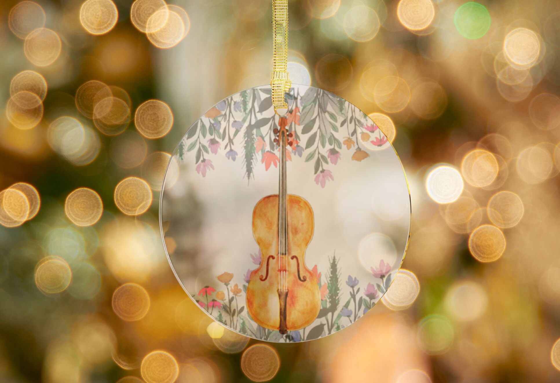 Cello Ornament, Classical Cello Ornament, Cellist Gift, Gift for Cello ...