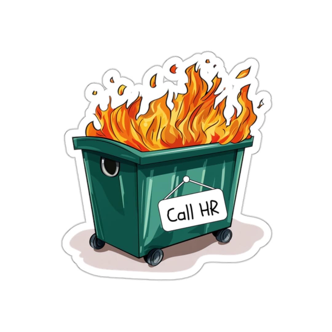 Funny Hr Sticker, Funny Human Resources Sticker, Funny Gift Hr, Human ...