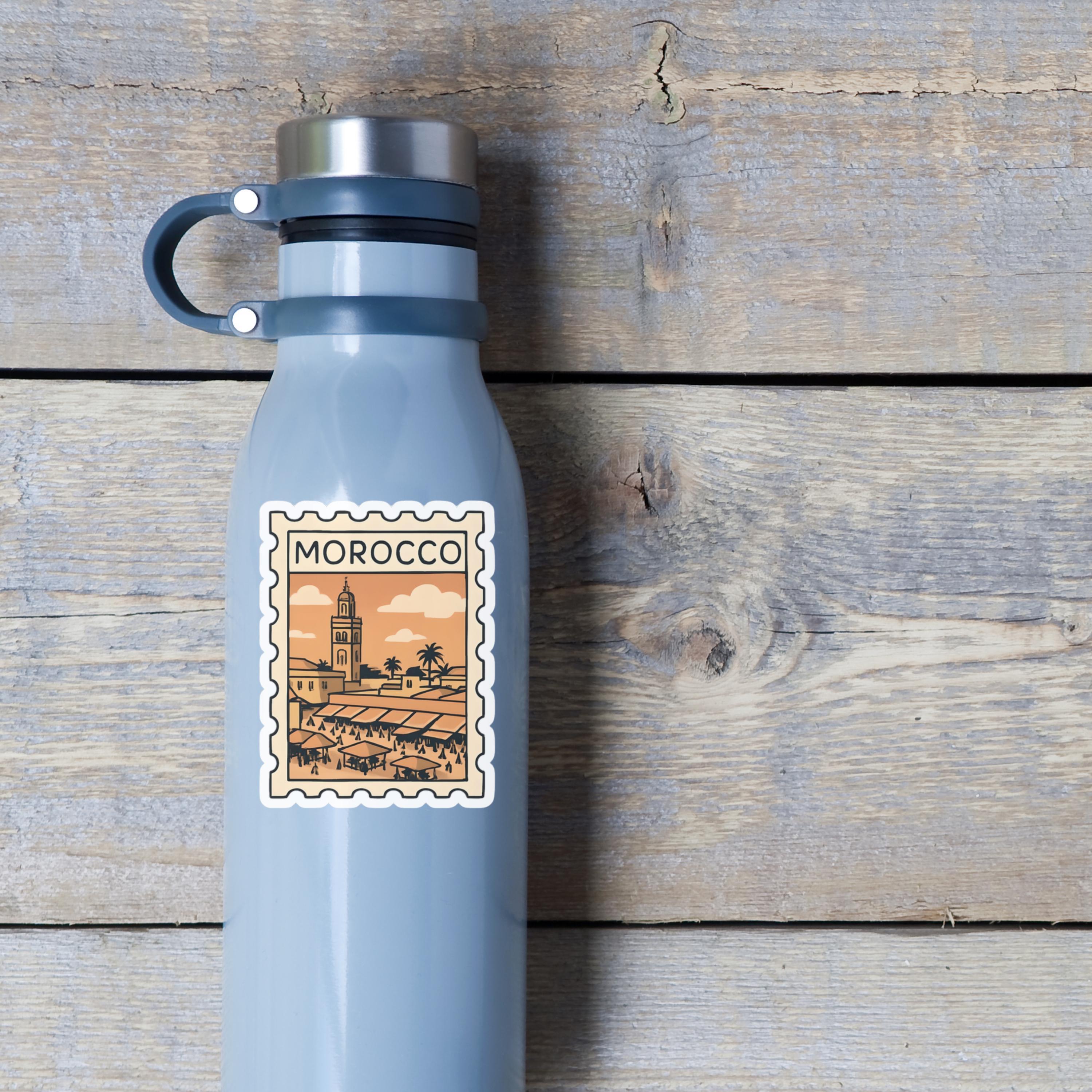 Morocco Sticker, Morrocco Sticker, Travel Sticker, Marrakech Sticker ...