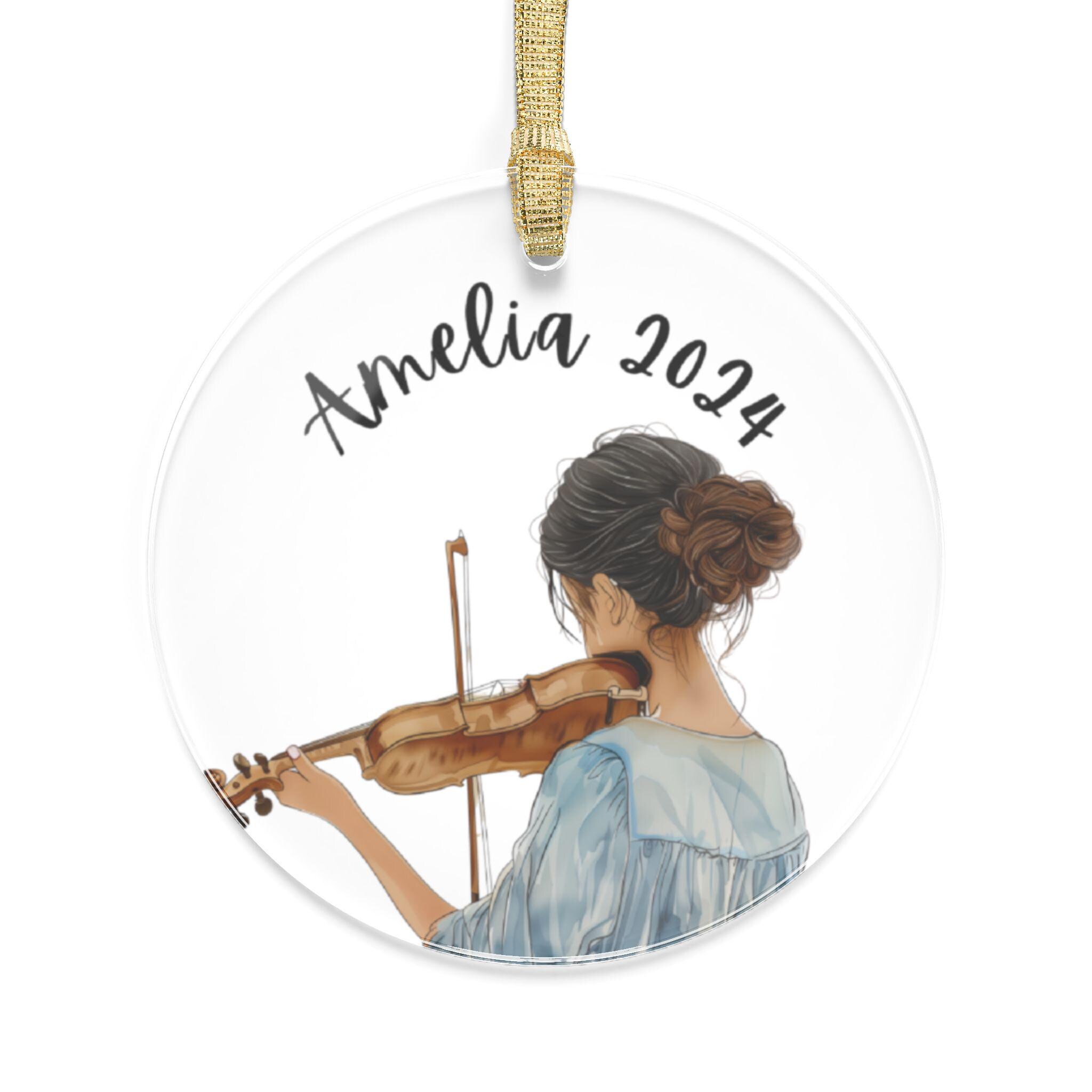 Personalized Violin Ornament, Custom Violin Recital Ornament, Violin ...
