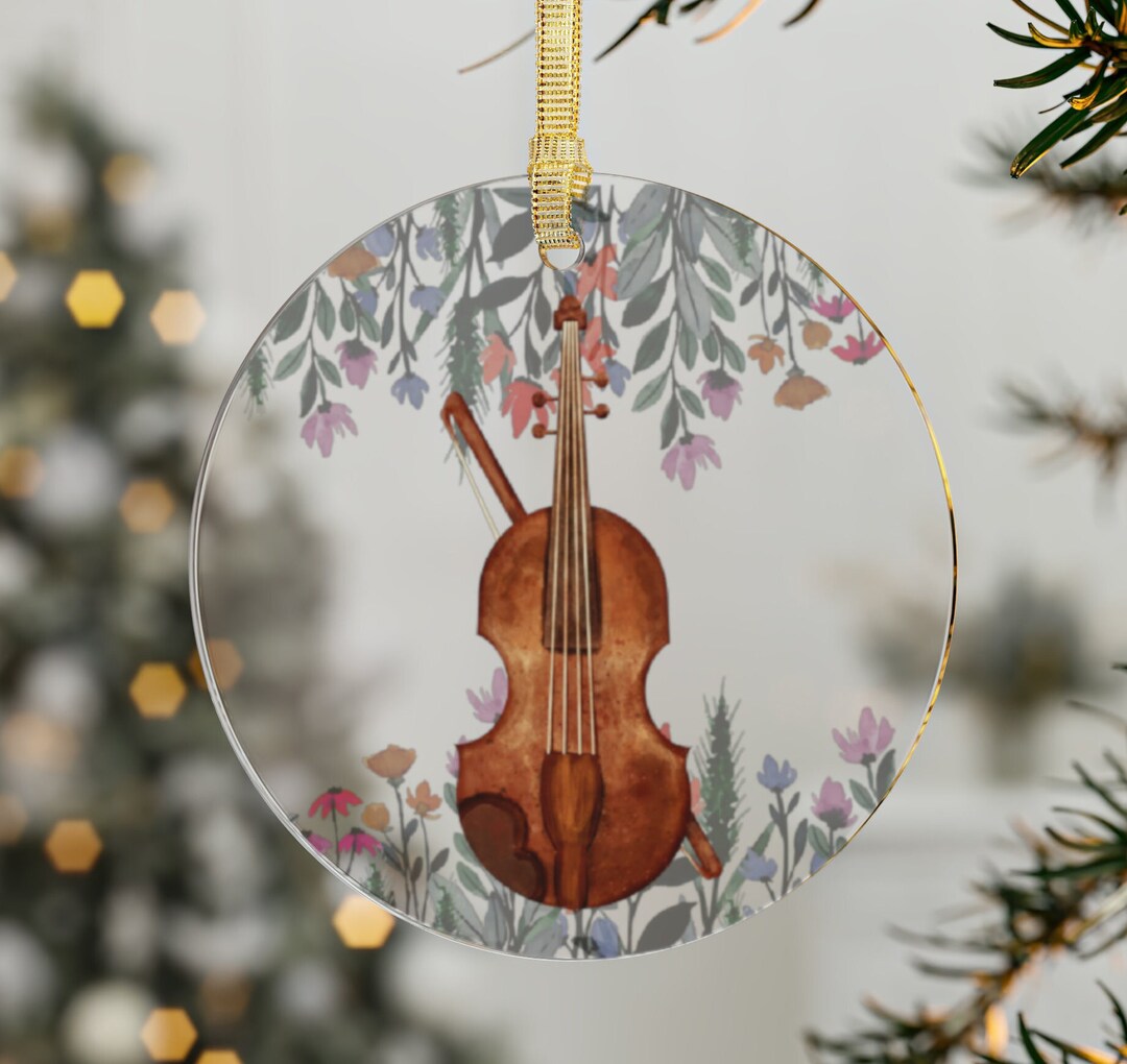Violin Ornament, Classical Violin Ornament, Violinist Gift, Gift for ...