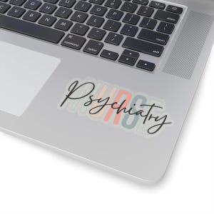 Psychiatry Nurse Sticker, Psych Nurse Sticker, Psych Nurse Gift, Mental ...