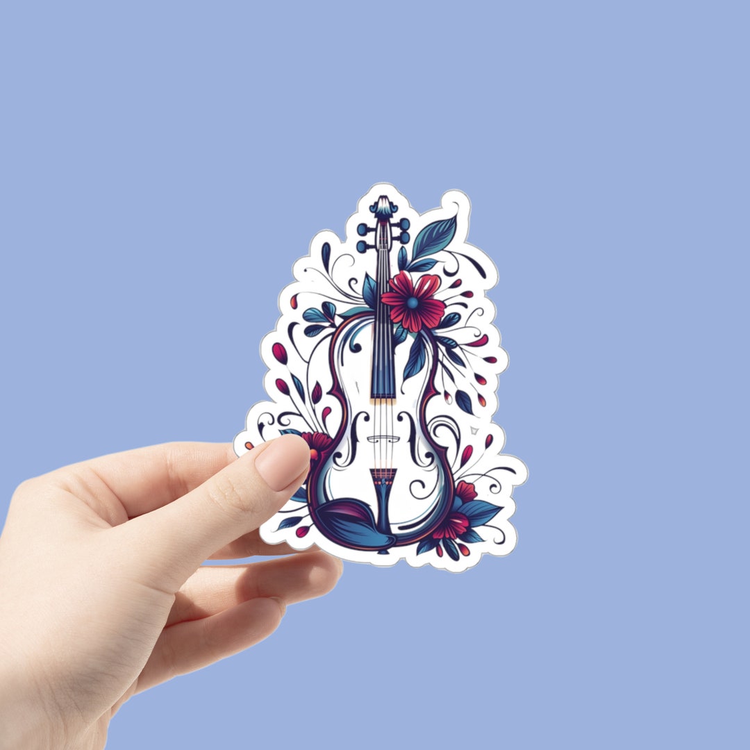 Violin Sticker, Violin Stickers, Violinist, Violin Lover, Violin Player ...