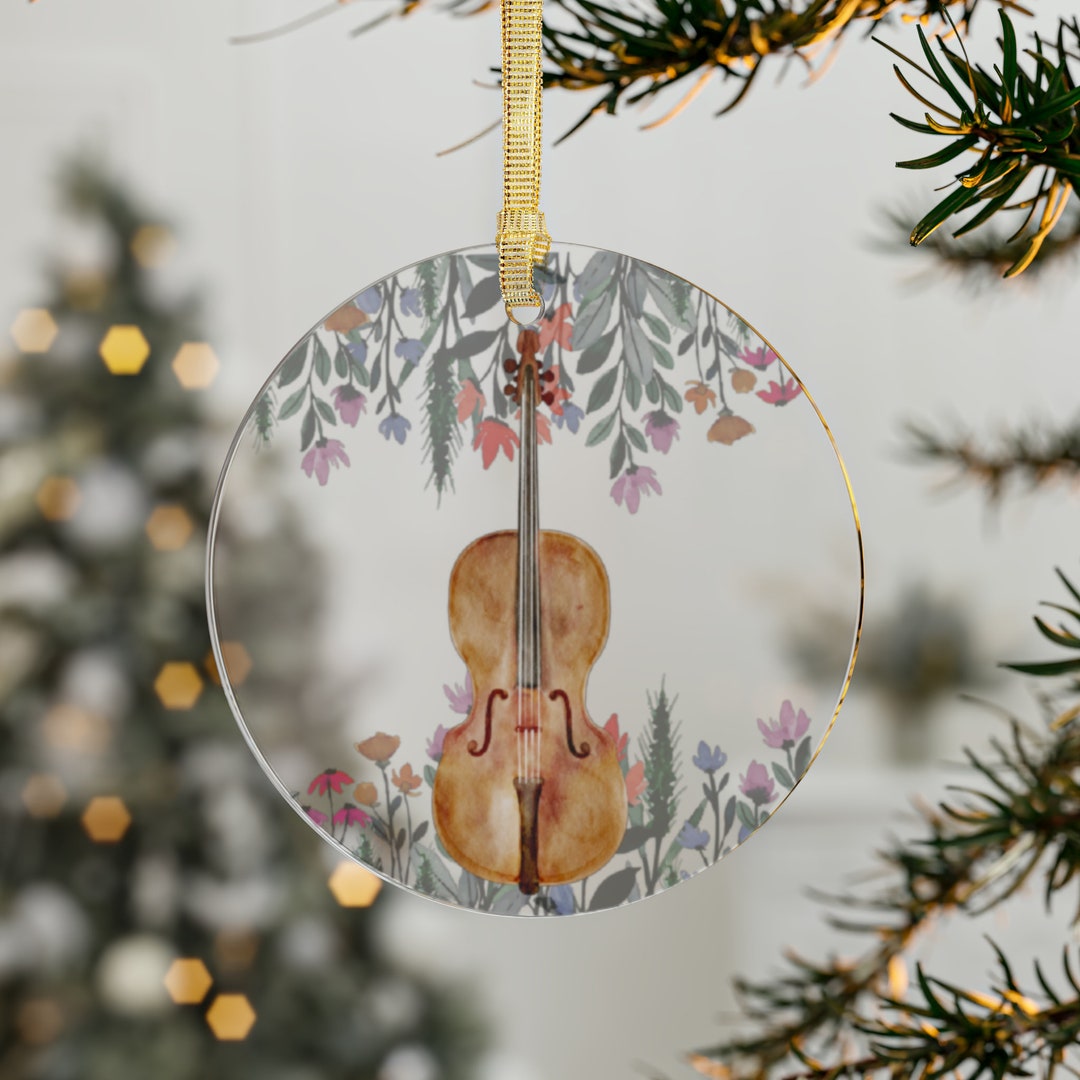 Cello Ornament, Classical Cello Ornament, Cellist Gift, Gift for Cello ...