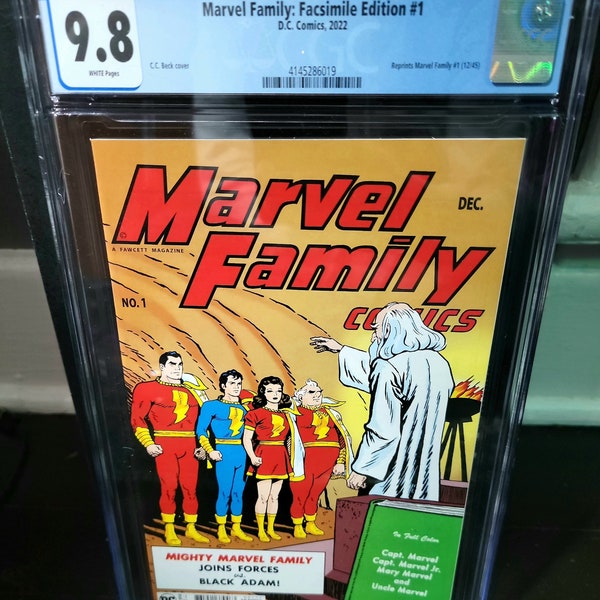 Facsimile Comic Book - Etsy