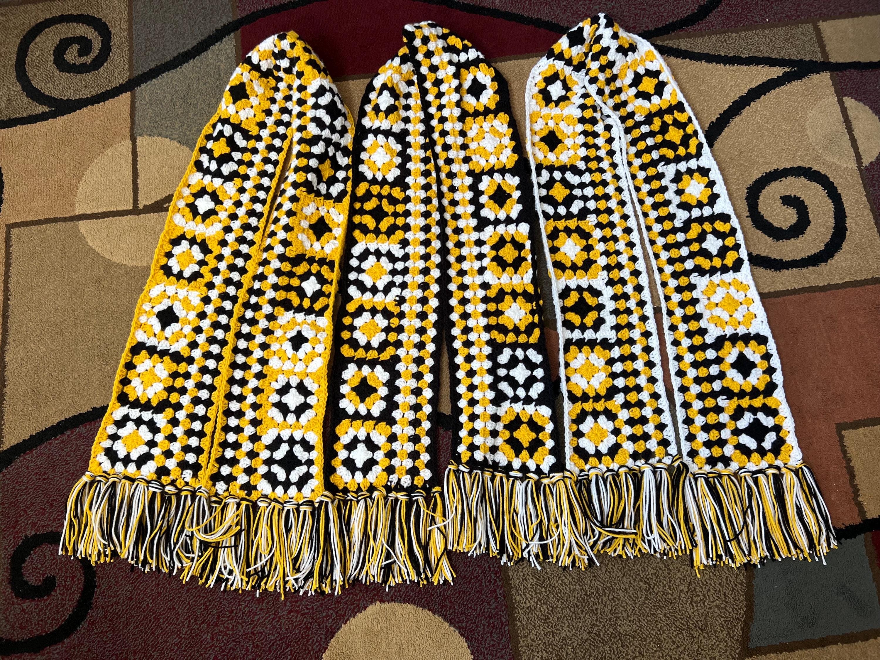 Granny Square Boho Crochet Scrap - Etsy