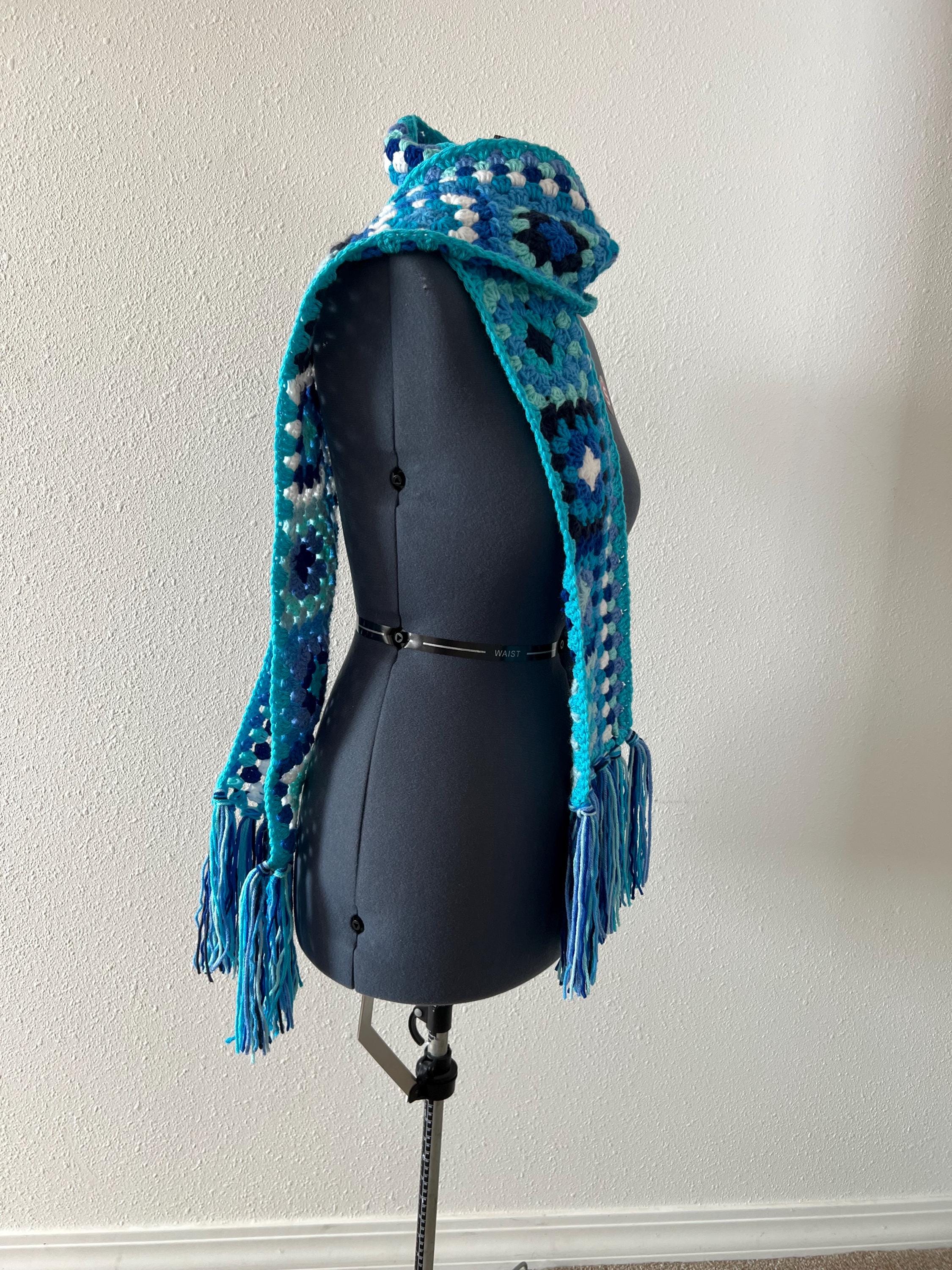 Granny Square Boho Crochet Scrap - Etsy