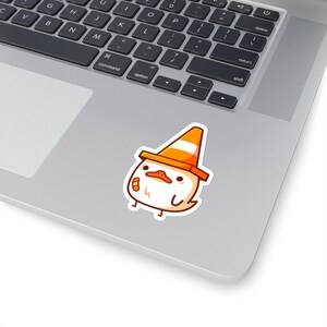 Silly Duck Sticker | Funny Duck Sticker, Laptop Sticker, Cute Sticker ...
