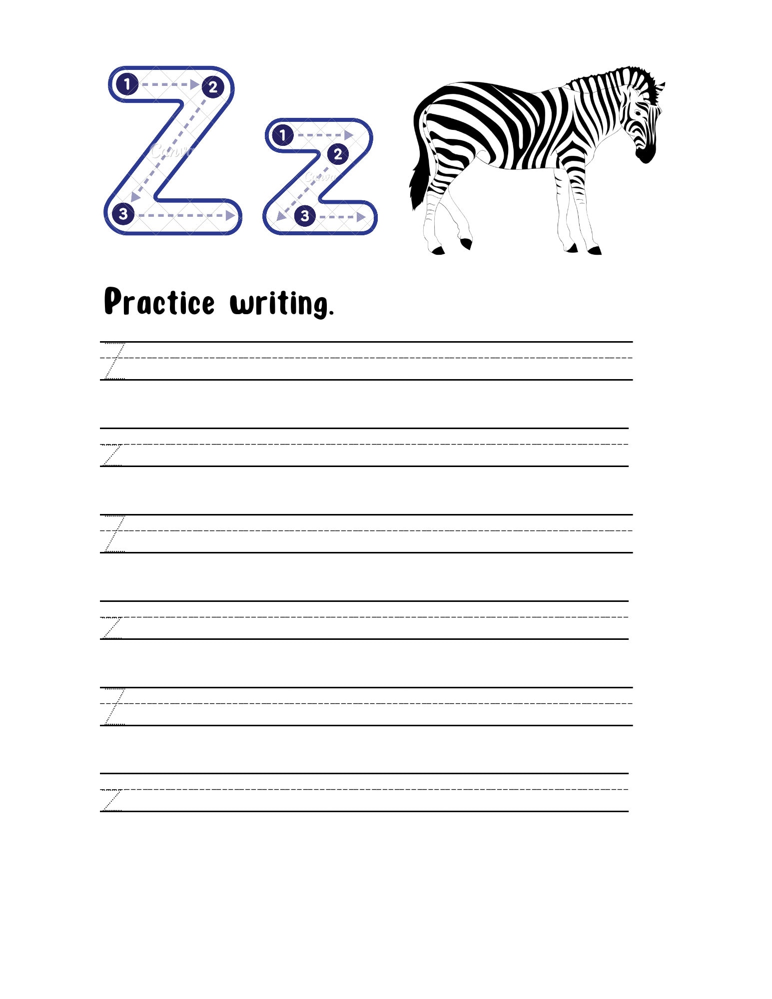 Alphabet Writing Booklet - Etsy