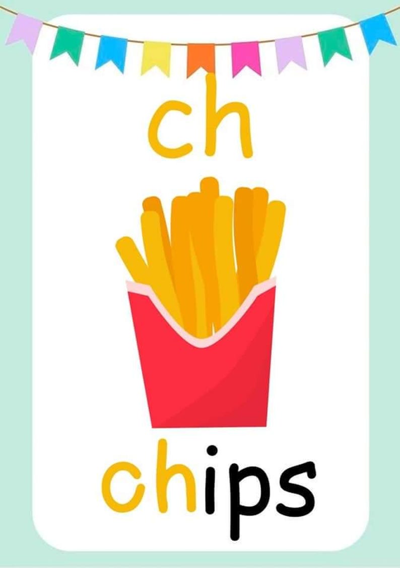 56 Educational Posters Blends & Digraphs for Foundation Phase ...